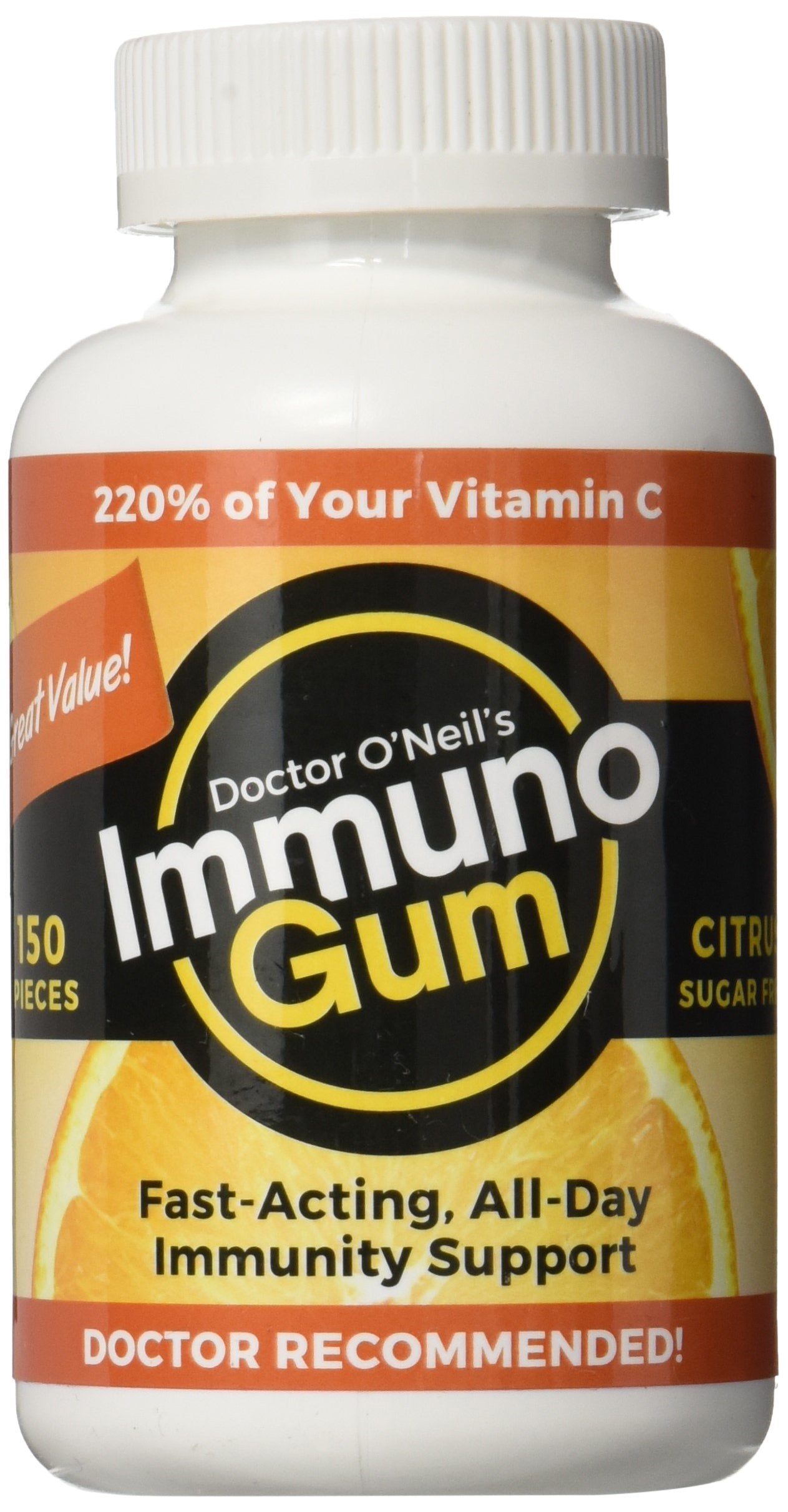 Immuno Gum Daily vitamin C support