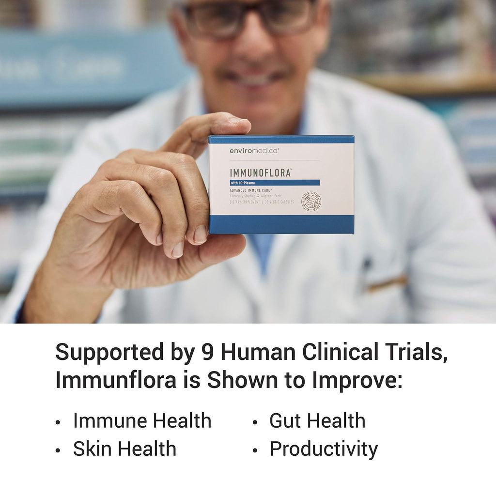 Immunoflora blended vitamin benefits