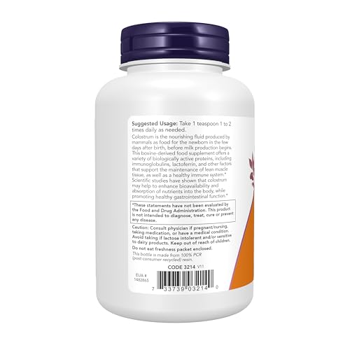immunoglobulins in colostrum powder benefits