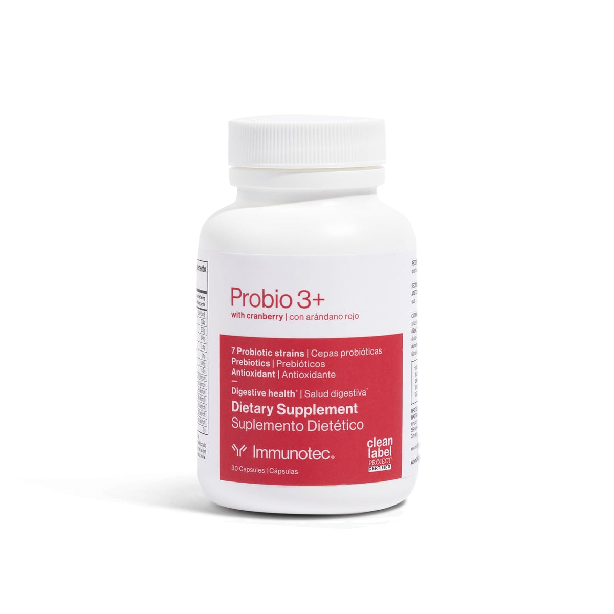 Immunotec PROBIO 3+ cranberry capsules