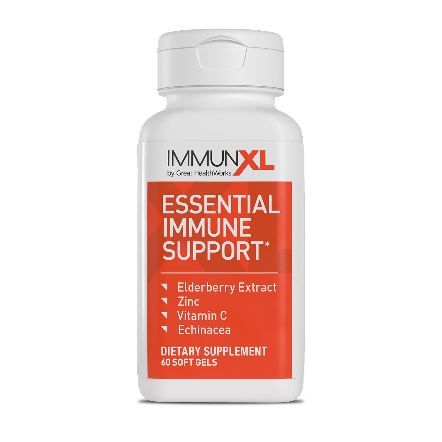 ImmunXL elderberry immune support soft gels