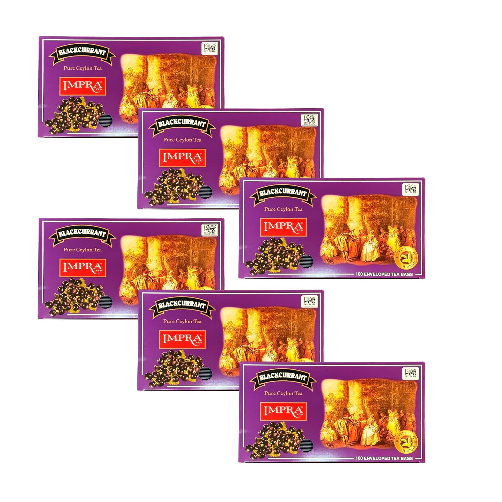 Impra blackcurrant herbal tea bags
