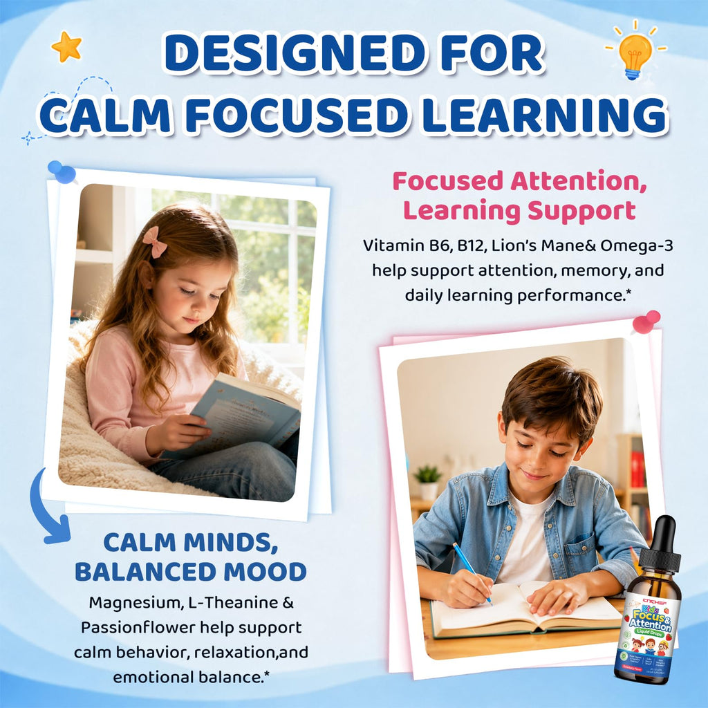 Improve attention span in children