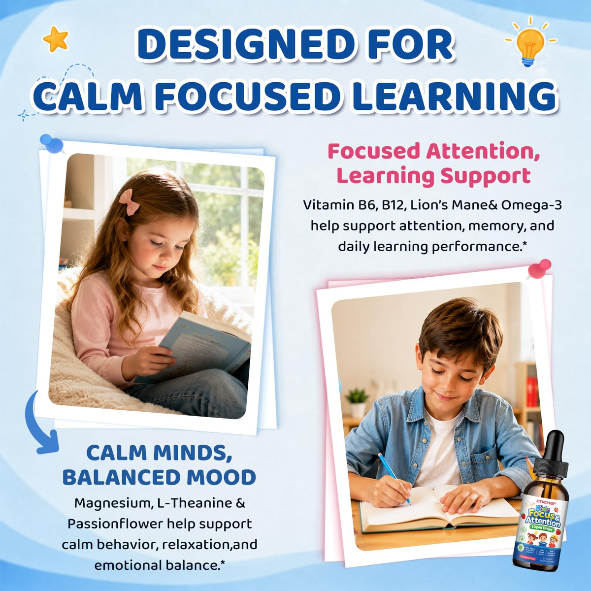 Improve attention span in children