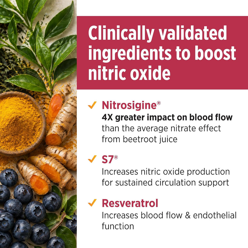 improve blood flow nitric oxide