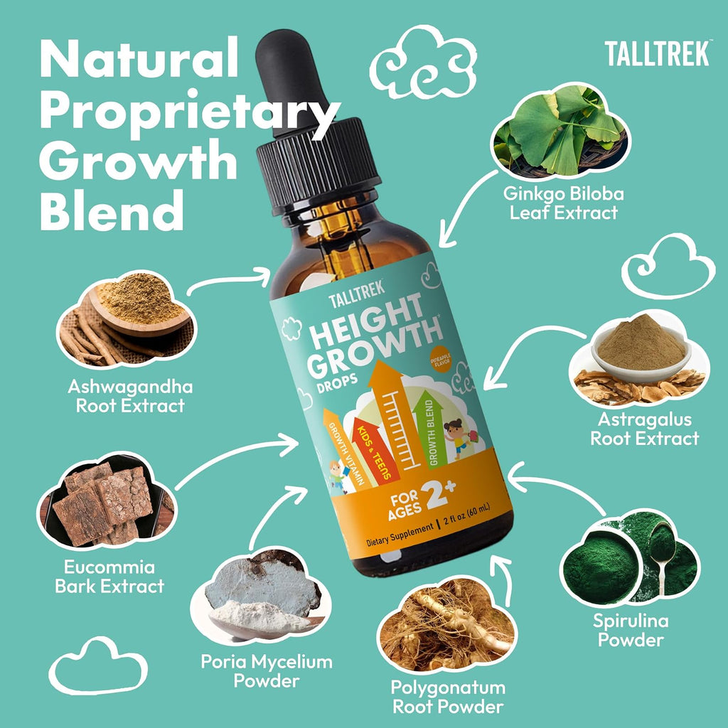 improve child's height with vitamins