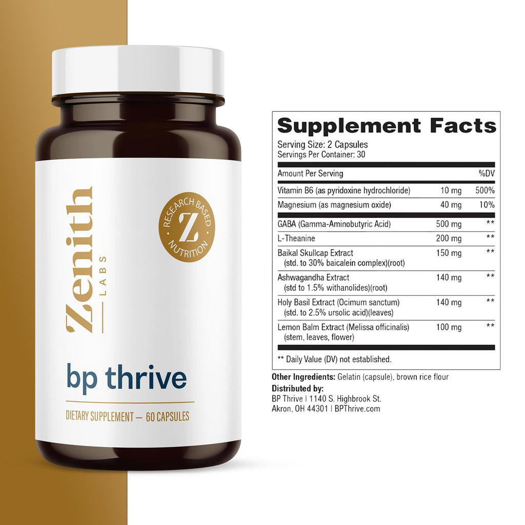 improve circulation with BP Thrive
