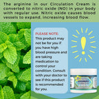 improve circulation with l-arginine cream