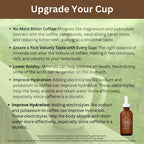 Improve coffee quality with minerals