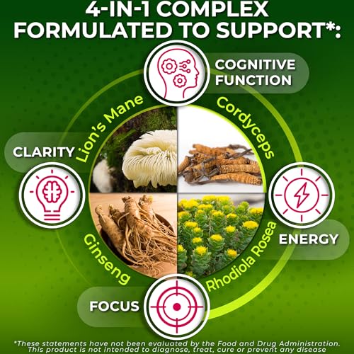 improve cognitive function with mushrooms