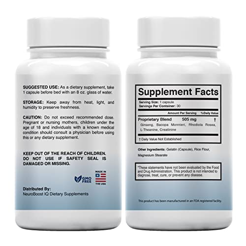 improve cognitive function with NeuroBoost IQ
