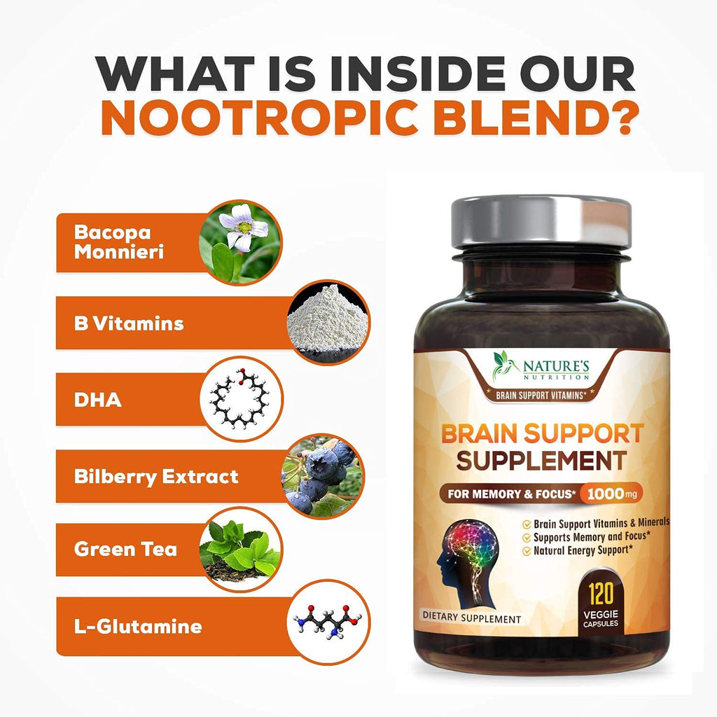 improve concentration with nootropic formula