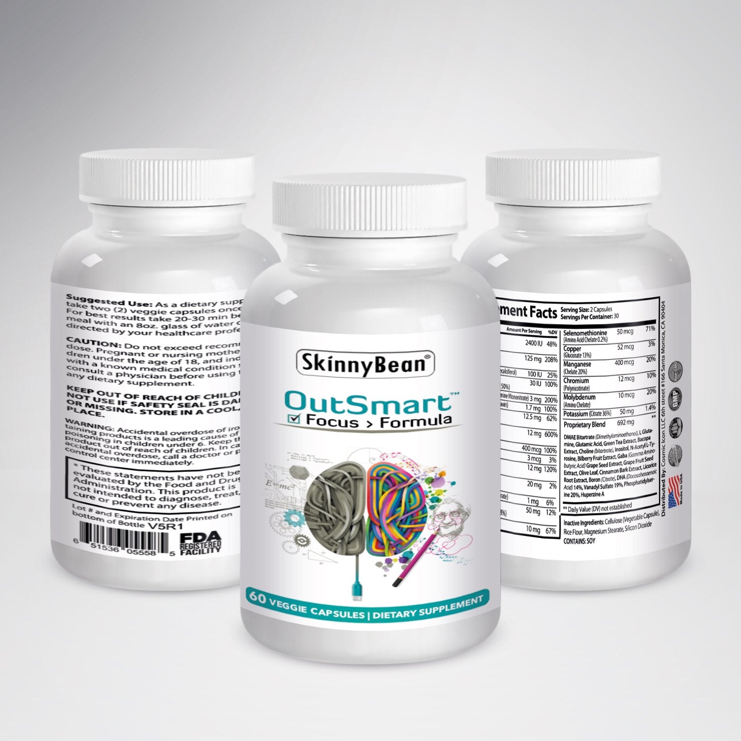 improve concentration with vitamin supplements