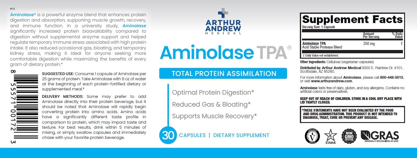 improve digestion with Aminolase TPA