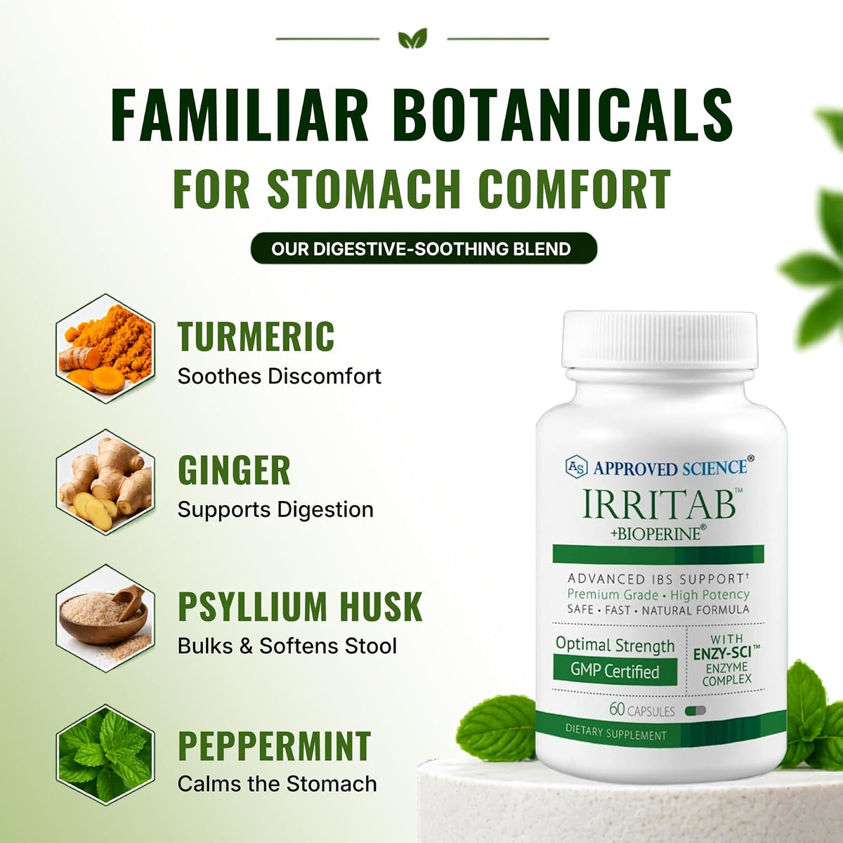 improve digestion with Approved Science