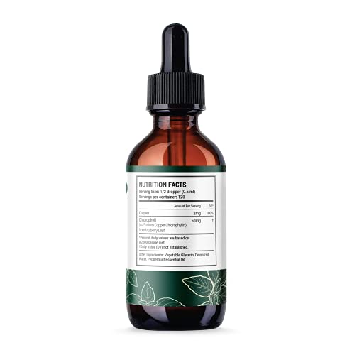 improve digestion with chlorophyll liquid