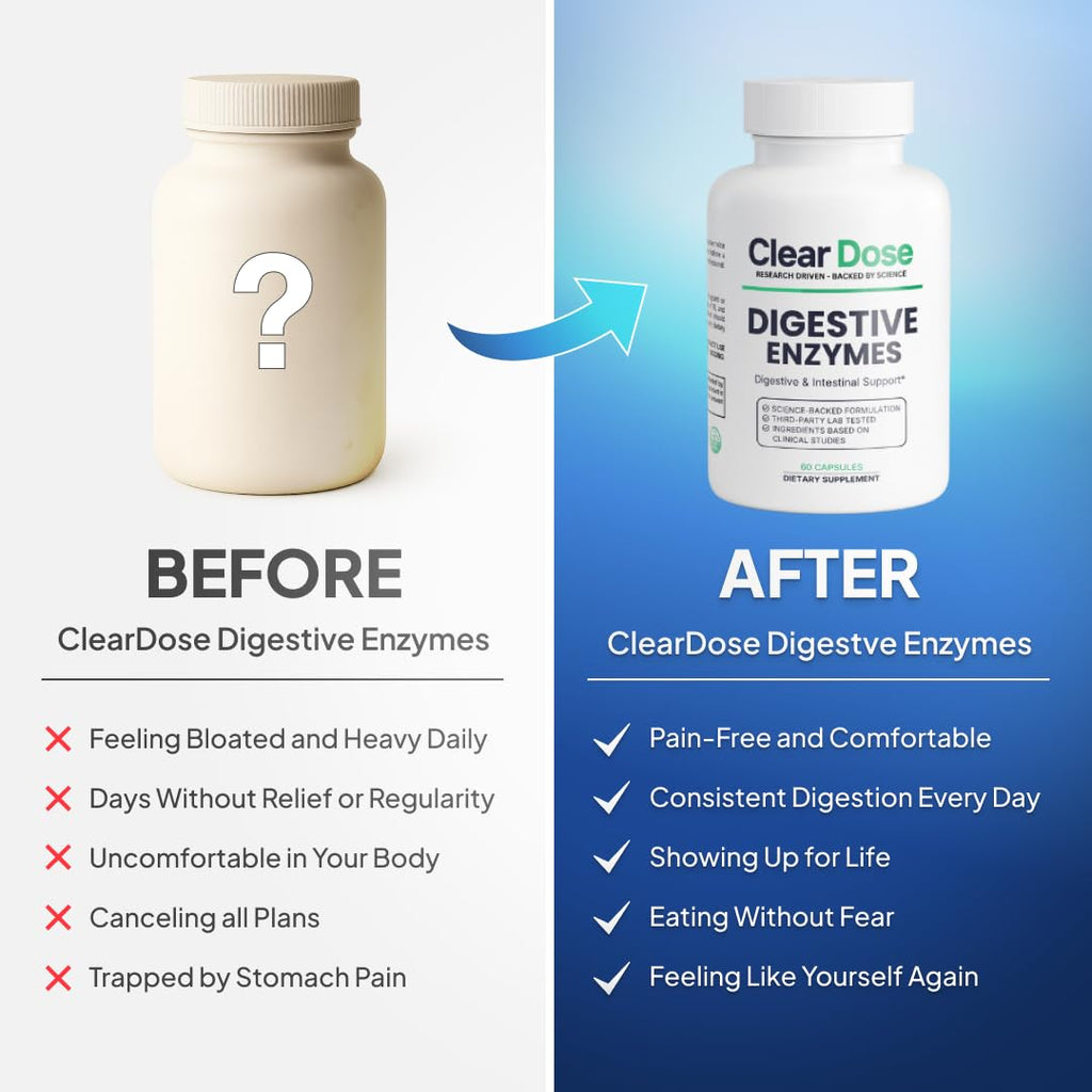 improve digestion with ClearDose enzymes