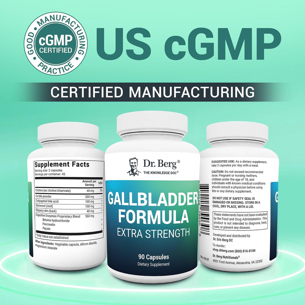 improve digestion with Dr. Berg formula