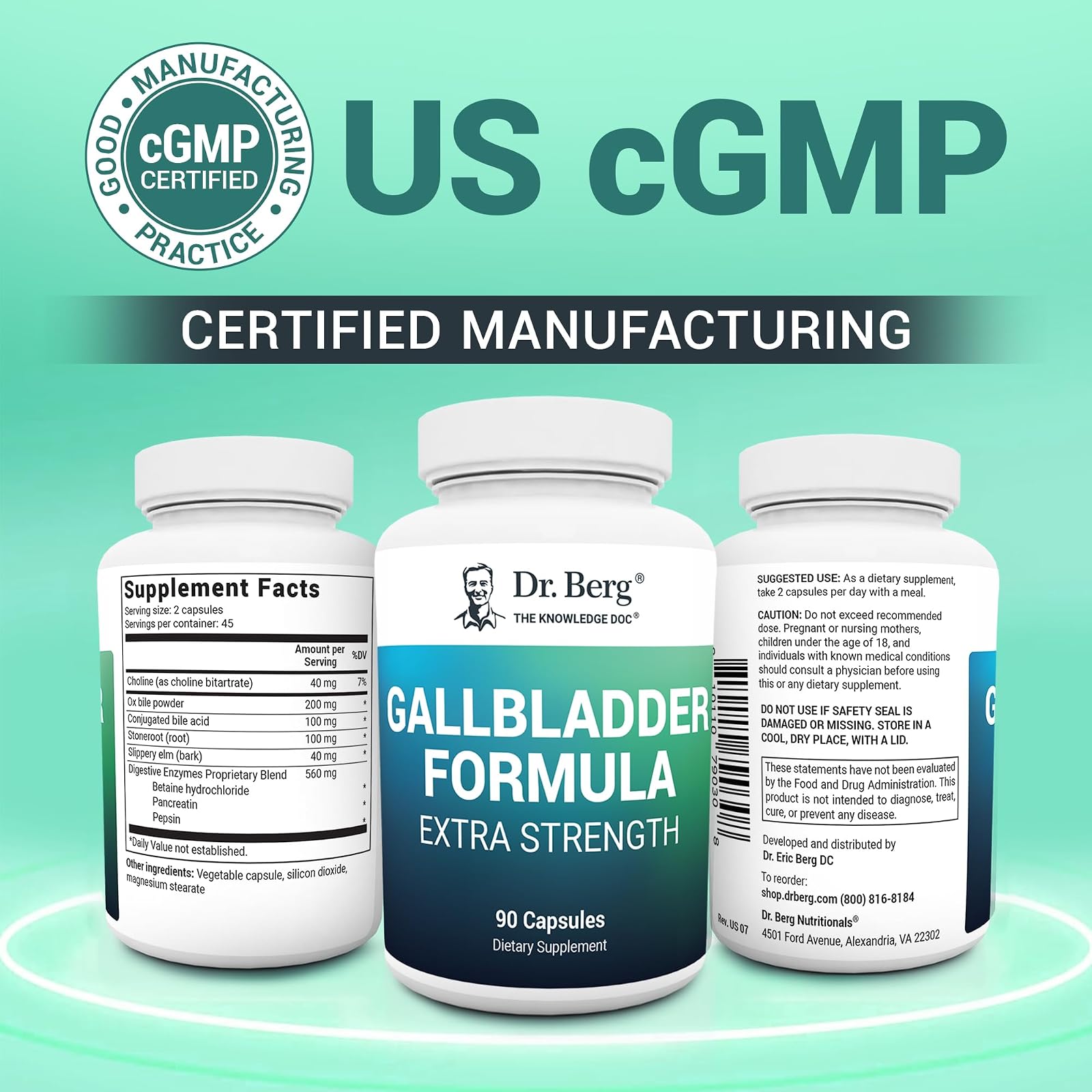 improve digestion with Dr. Berg formula
