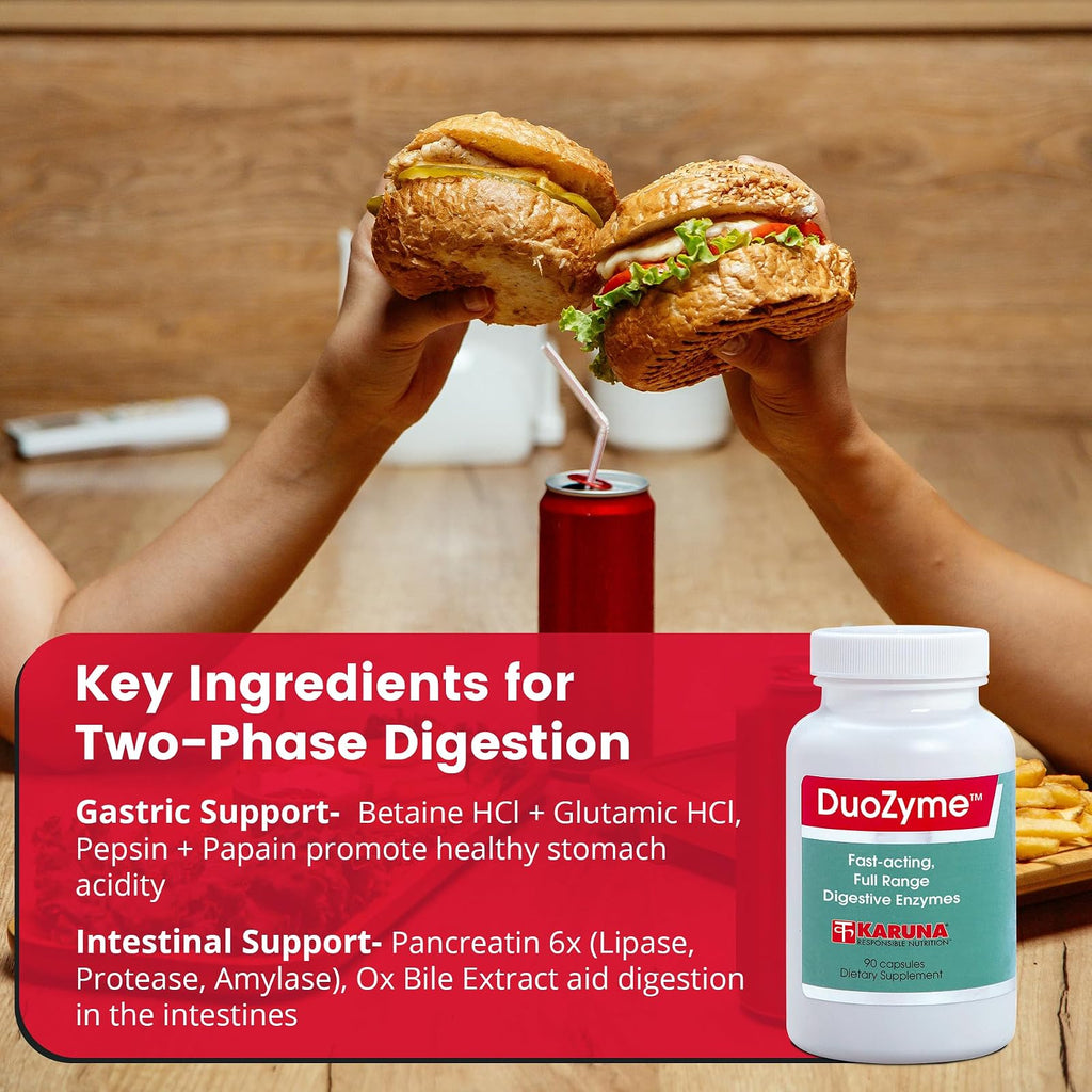 improve digestion with DuoZyme capsules