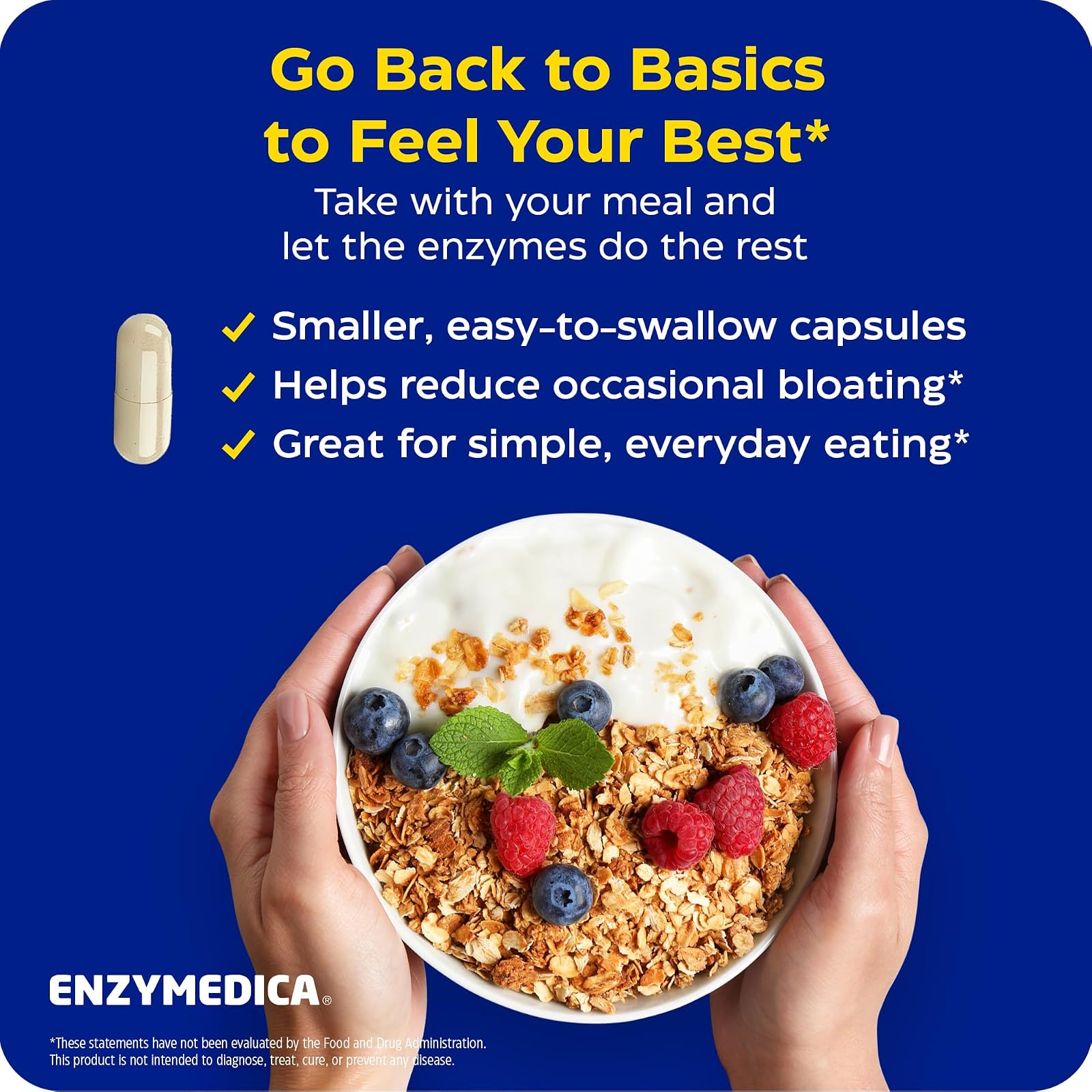 improve digestion with Enzymedica