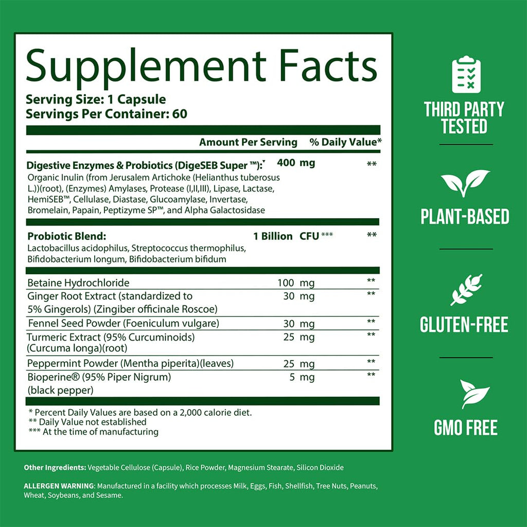 improve digestion with GoBiotix enzymes