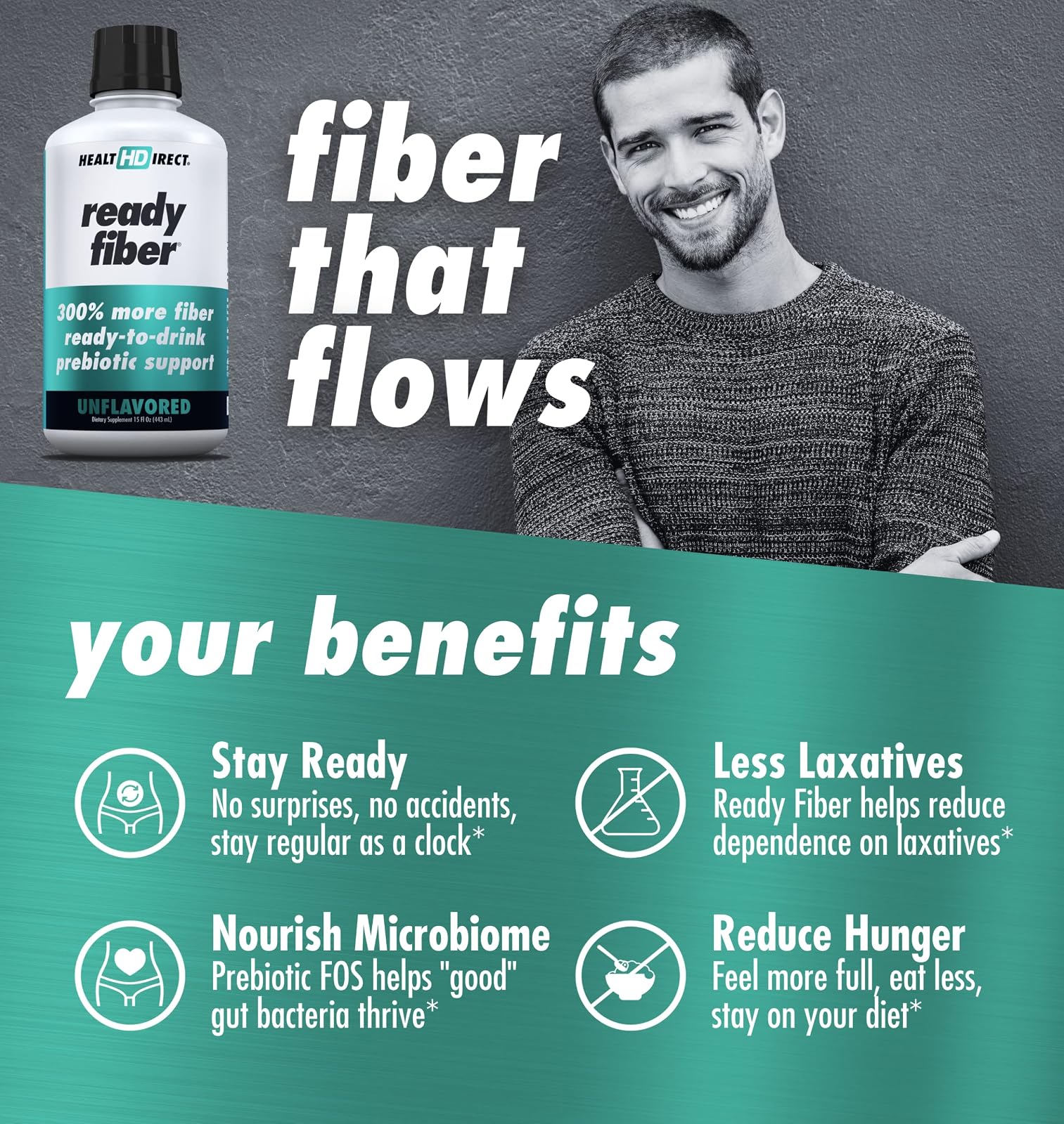 improve digestion with liquid fiber
