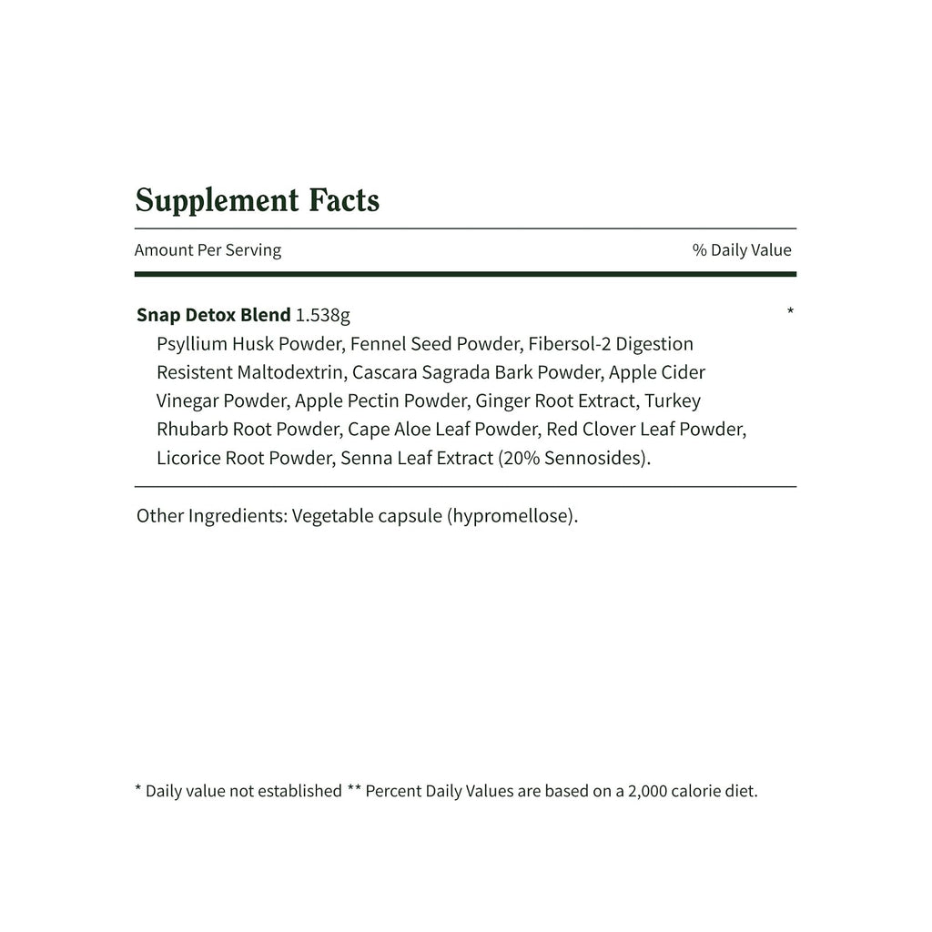 improve digestive health with Snap Supplements
