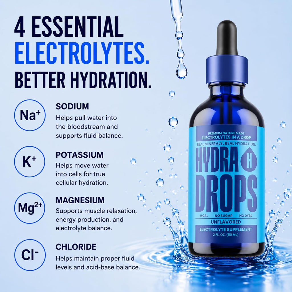 improve endurance with Hydra Drops
