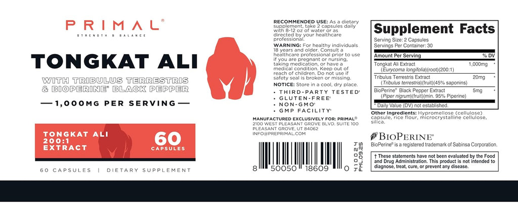 improve energy levels with Tongkat Ali