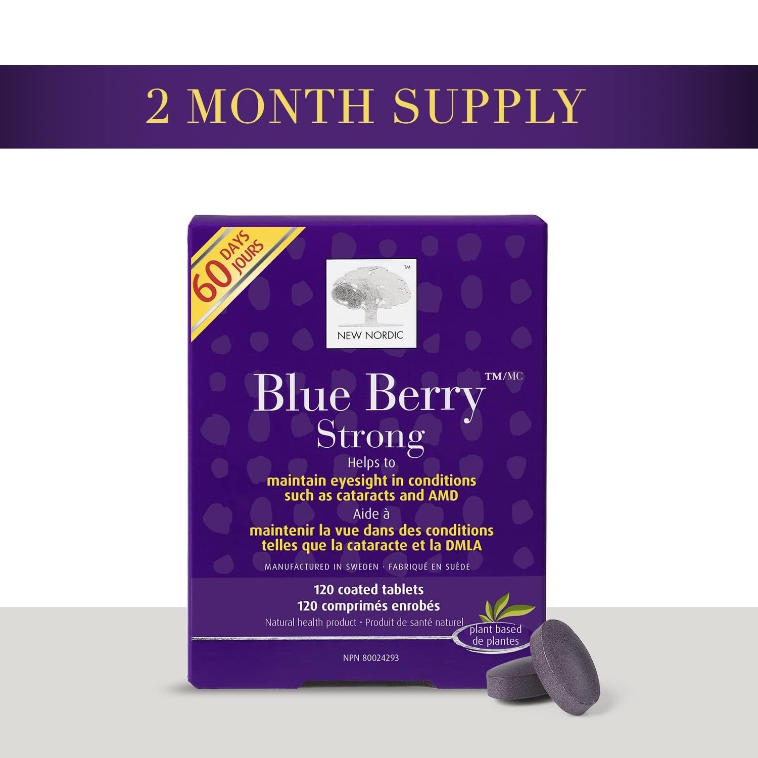 Improve eyesight with Blue Berry