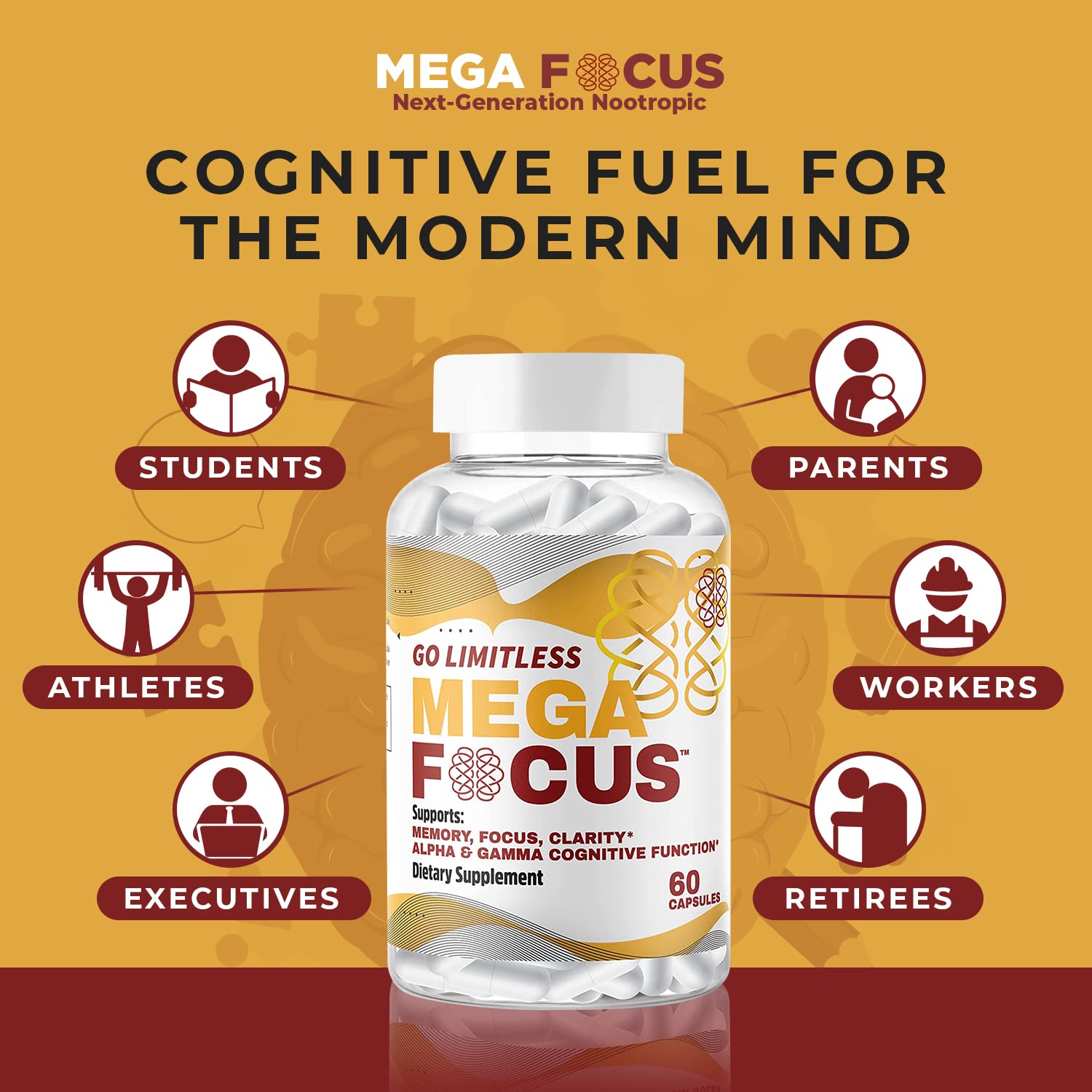 improve focus with brain support blend