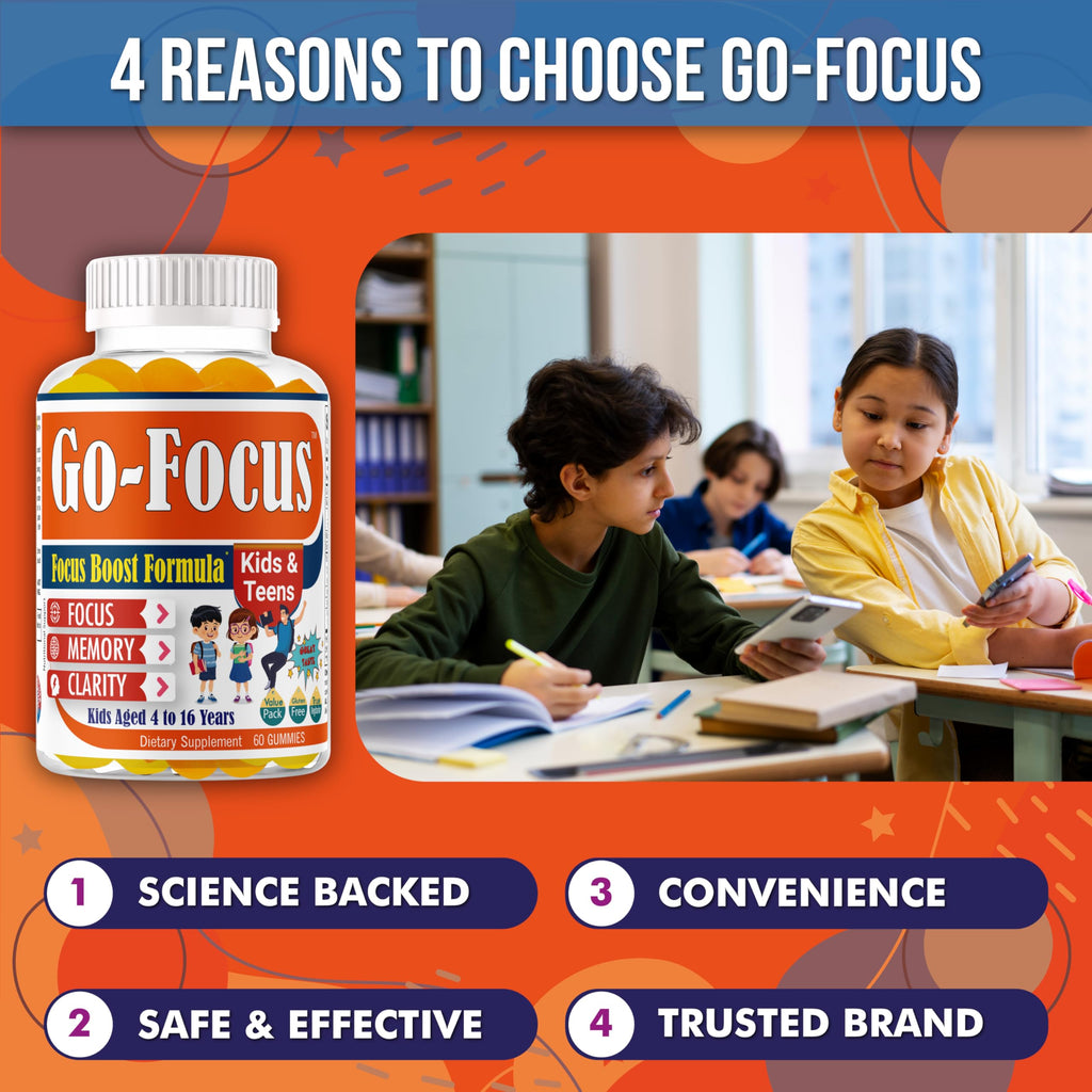improve focus with BrightKids gummies