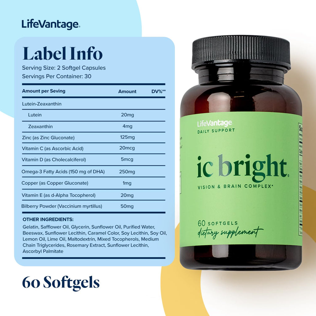 improve focus with IC Bright supplements