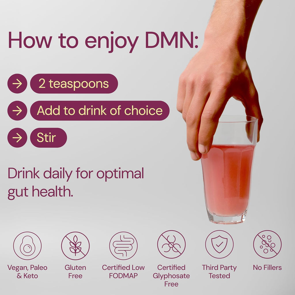 improve gut flora with DMN prebiotics