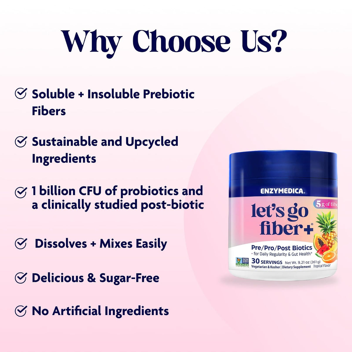 improve gut flora with prebiotics