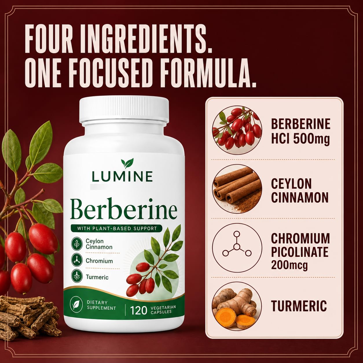 improve gut health with Berberine