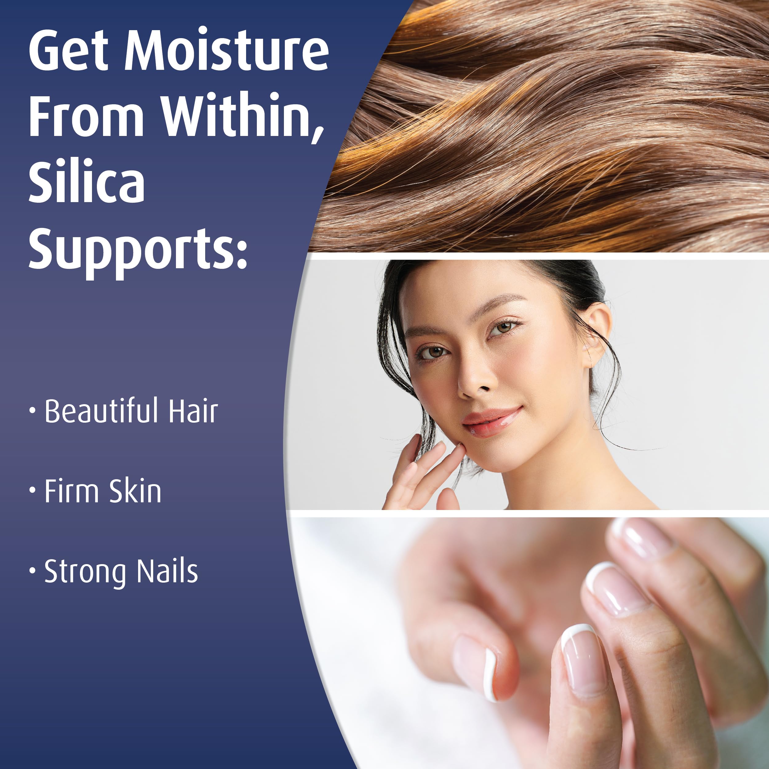 improve hair health with silica