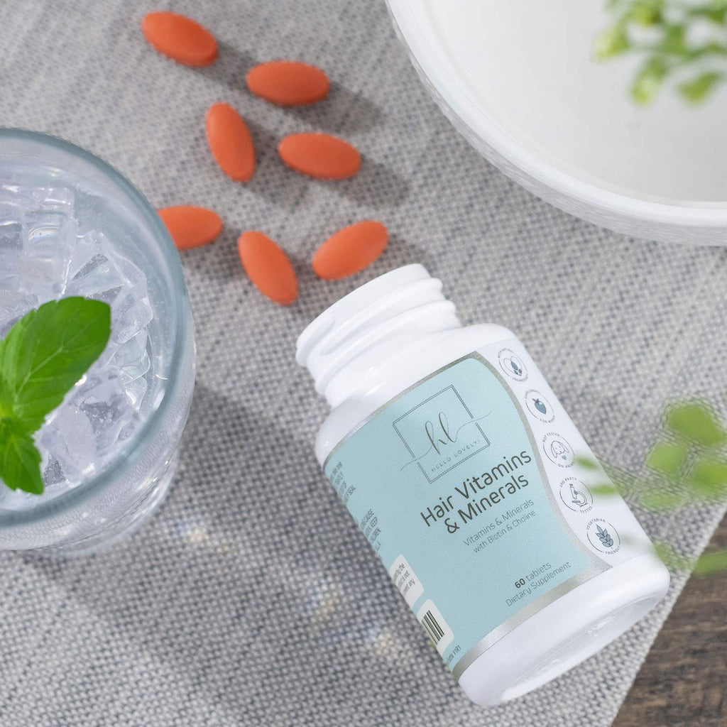 improve hair texture with vitamins