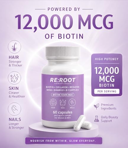 improve hair thickness with biotin