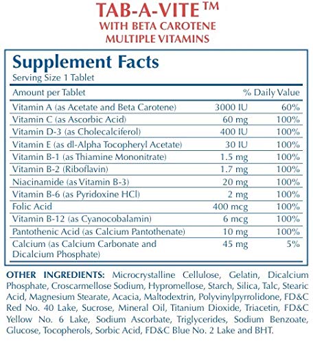 improve health with blended vitamin & mineral supplements