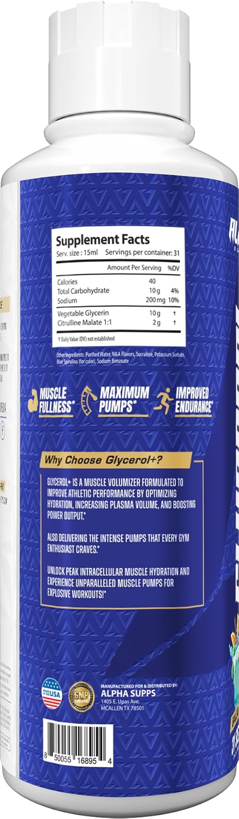 improve hydration with Glycerol+ supplement