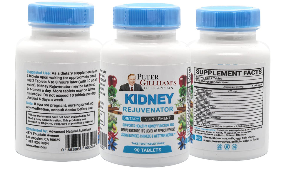 improve kidney function with vitamins