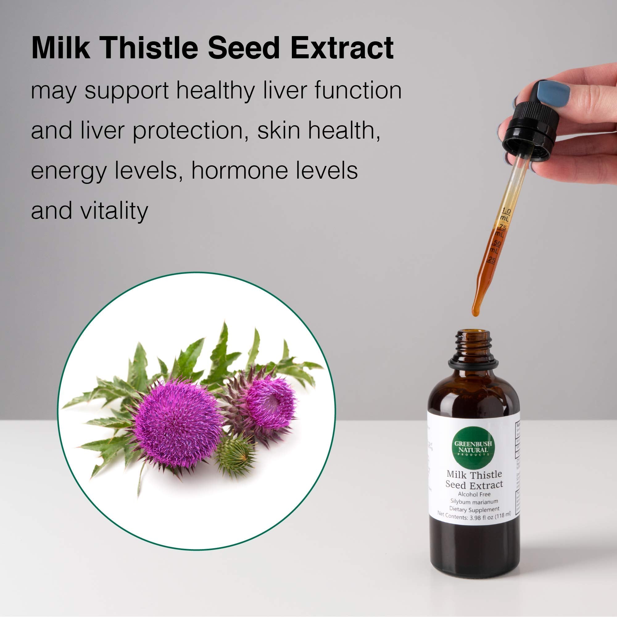 improve liver function with milk thistle