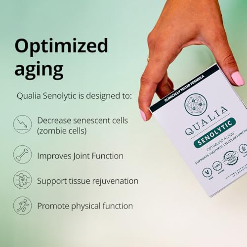 improve longevity with Qualia Senolytic