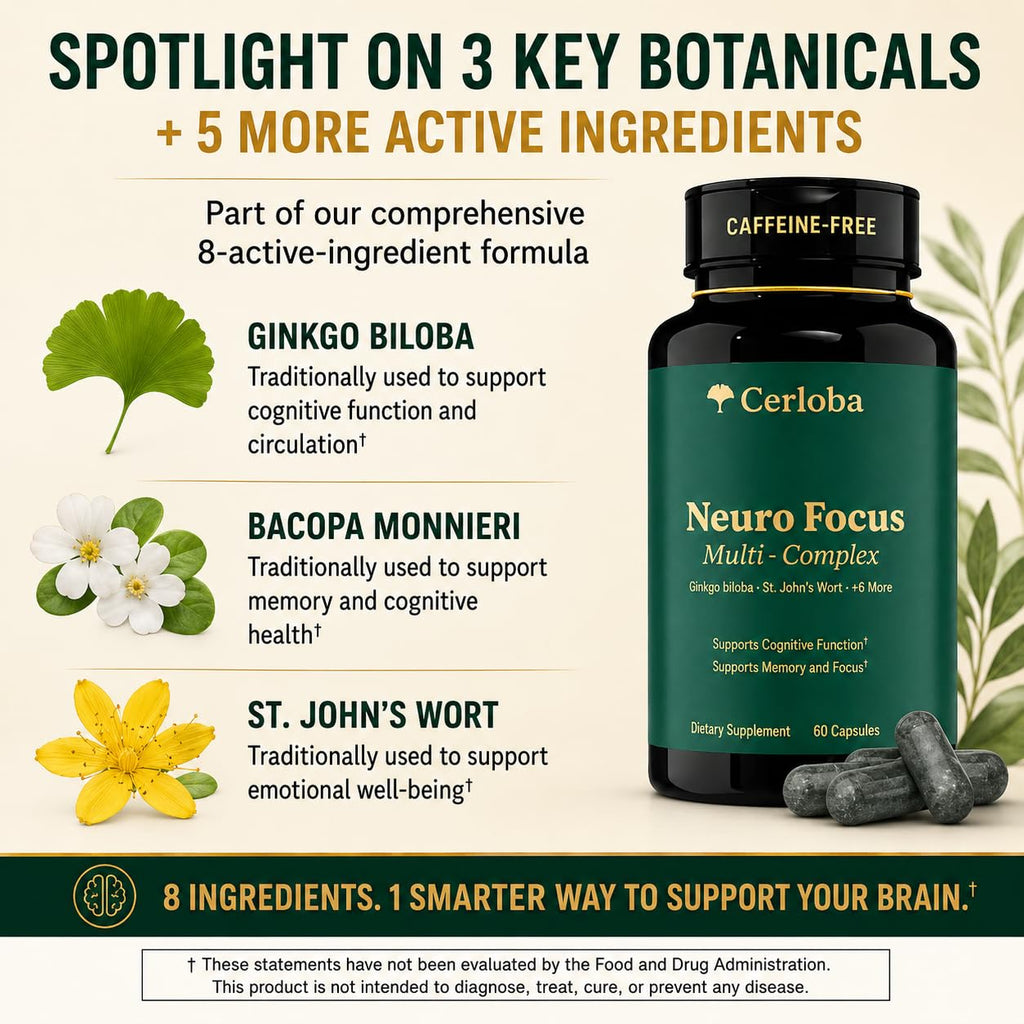 Improve mental clarity with Ginkgo
