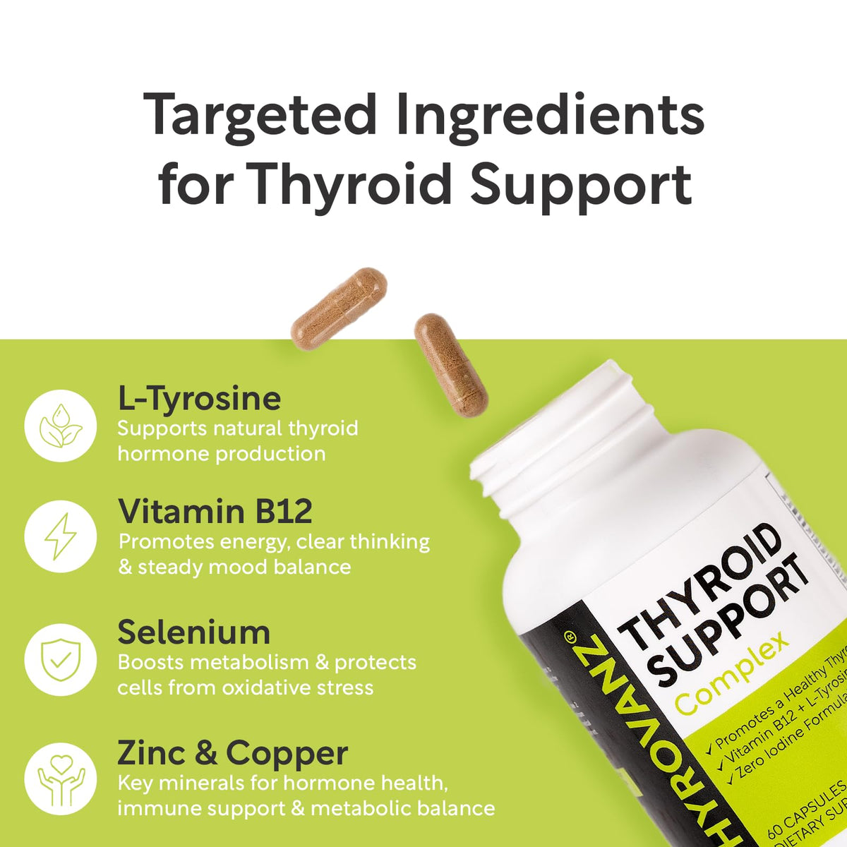 Improve mood with thyroid capsules
