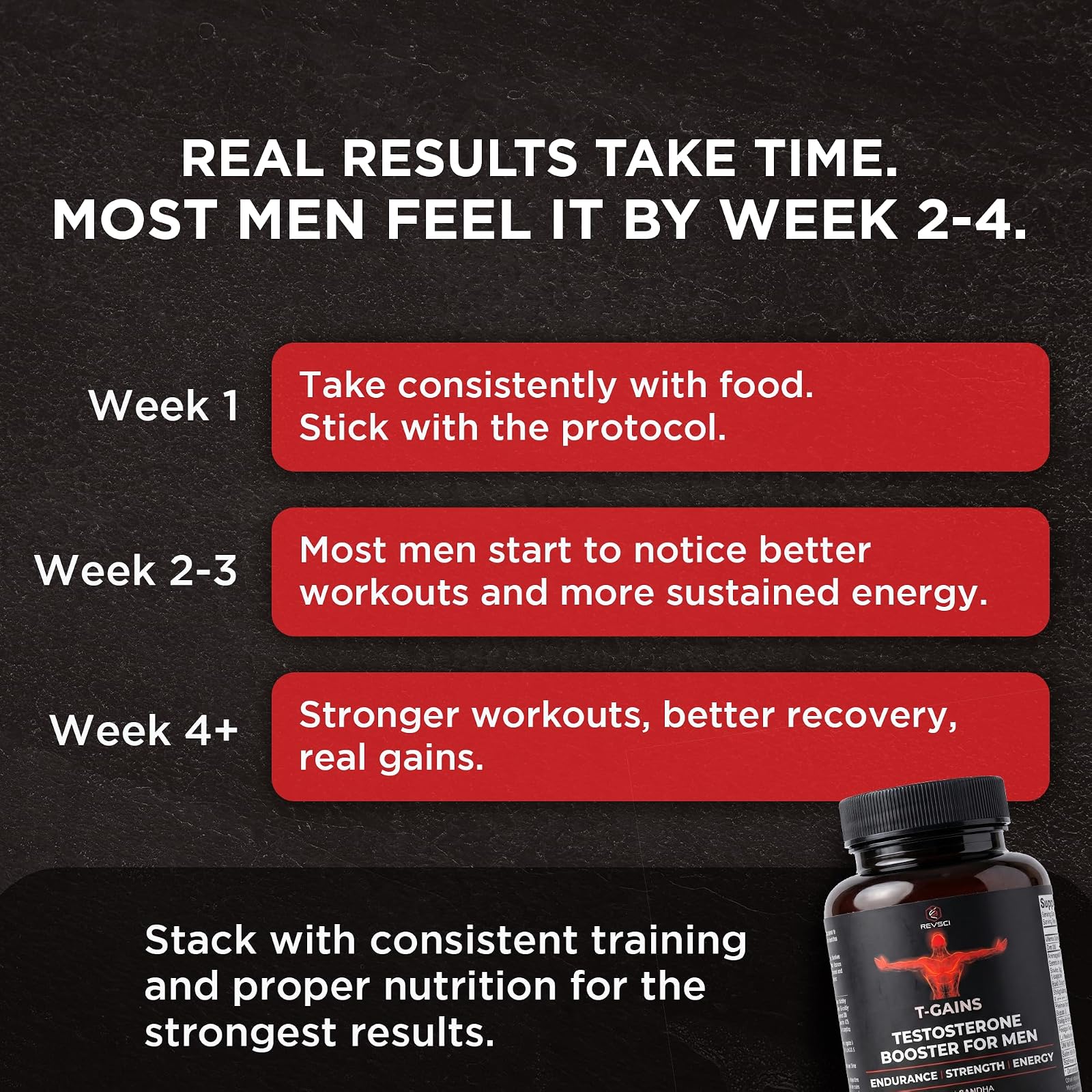 improve muscle growth T-GAINS capsules