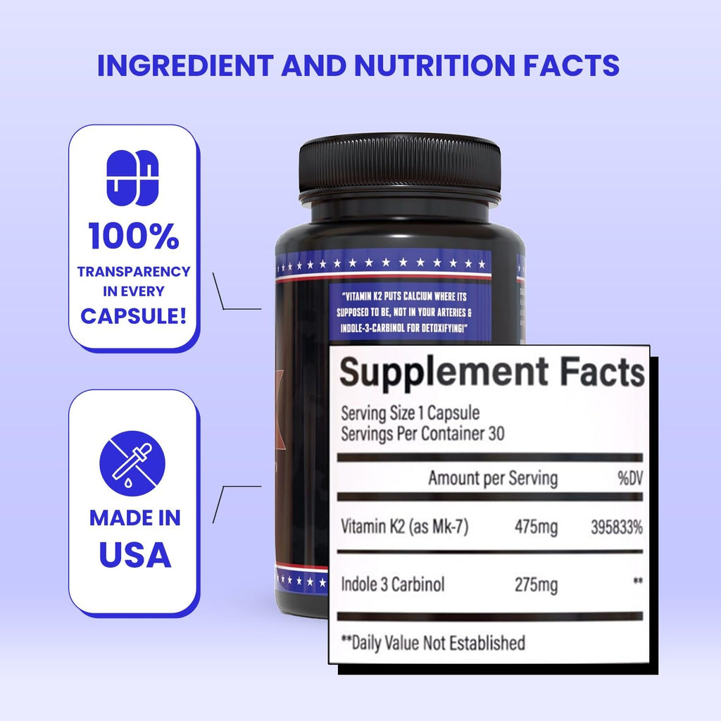 improve overall health with K2 capsules