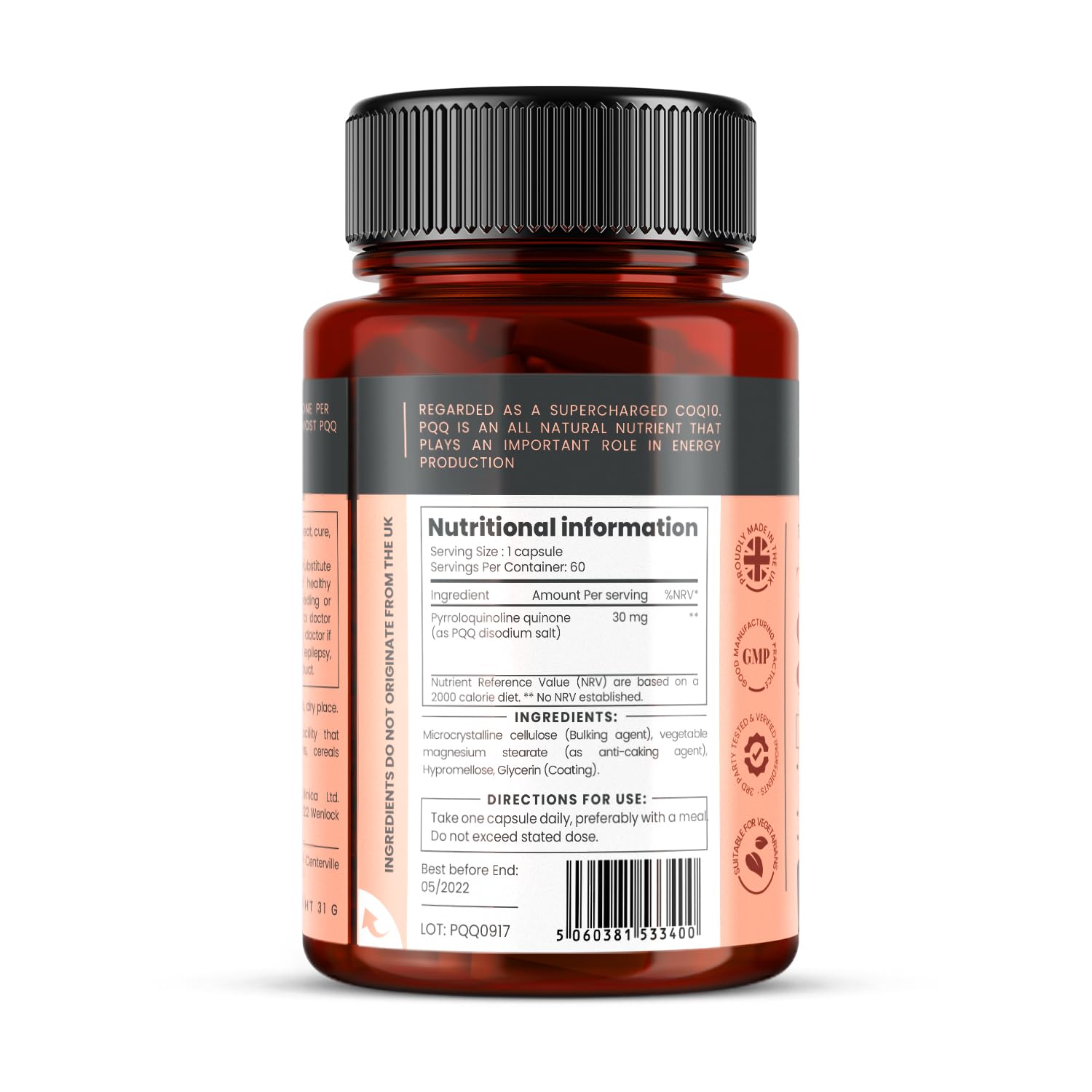improve overall wellness with PQQ